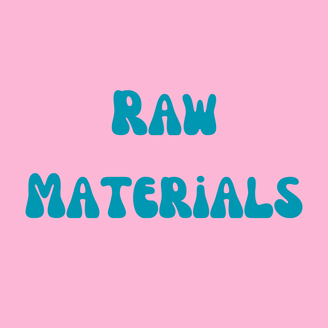Raw Materials – Best Kind Mud Shop