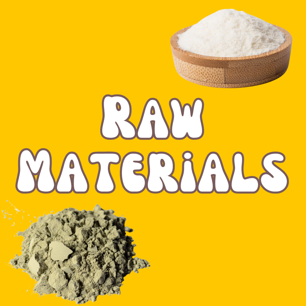 All raw materials – Best Kind Mud Shop